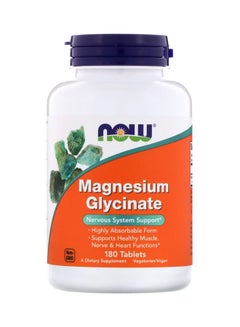 Now Foods Magnesium Glycinate -180 Tablets UAE | Dubai, Abu Dhabi