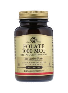 Solgar Folate 1,000 mcg - 120 Tablets UAE | Dubai, Abu Dhabi