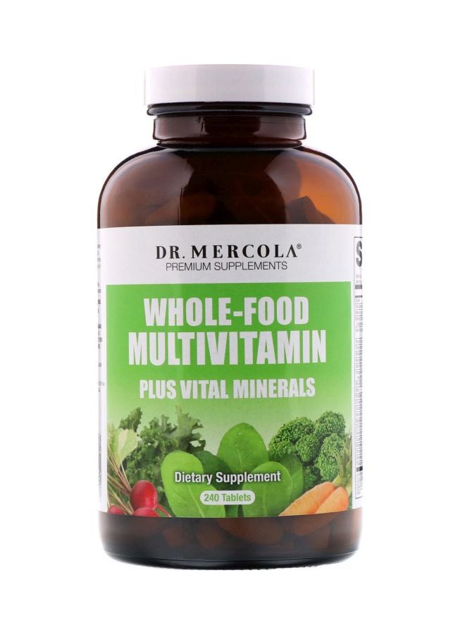 Dr. Mercola Whole Food Multivitamin Plus Vital Minerals Dietary ...