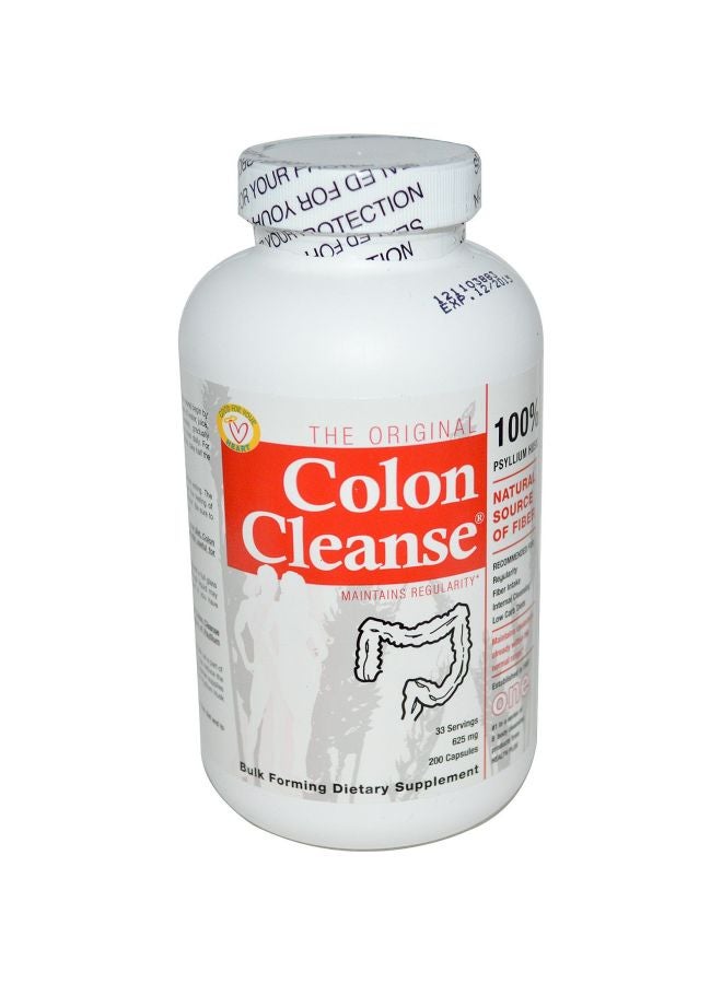 Health Plus The Original Colon Cleanse 625mg Dietery Supplement - 200 ...