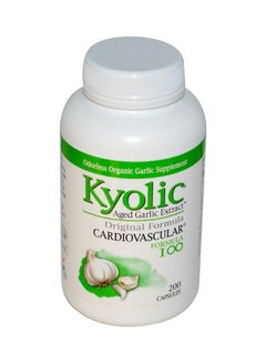 kyolic Aged Garlic Extract Cardiovascular Supplement - 200 Tablets UAE ...