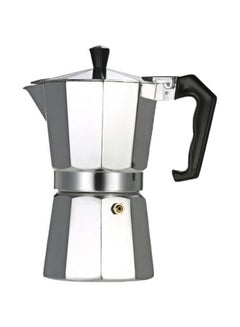 Generic 12 Cup Stove Top Espresso Coffee Maker Silver/Black 15.5x15x7 ...