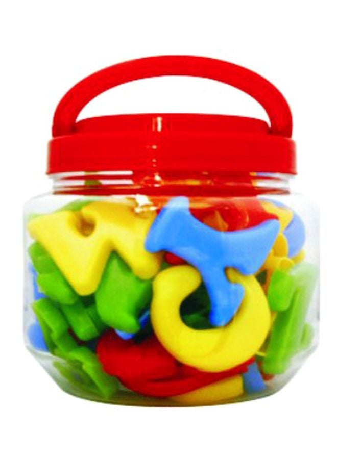 TOYZTREND 50-Piece Educational Magnetic Alphabet Jar | Best Price UAE ...