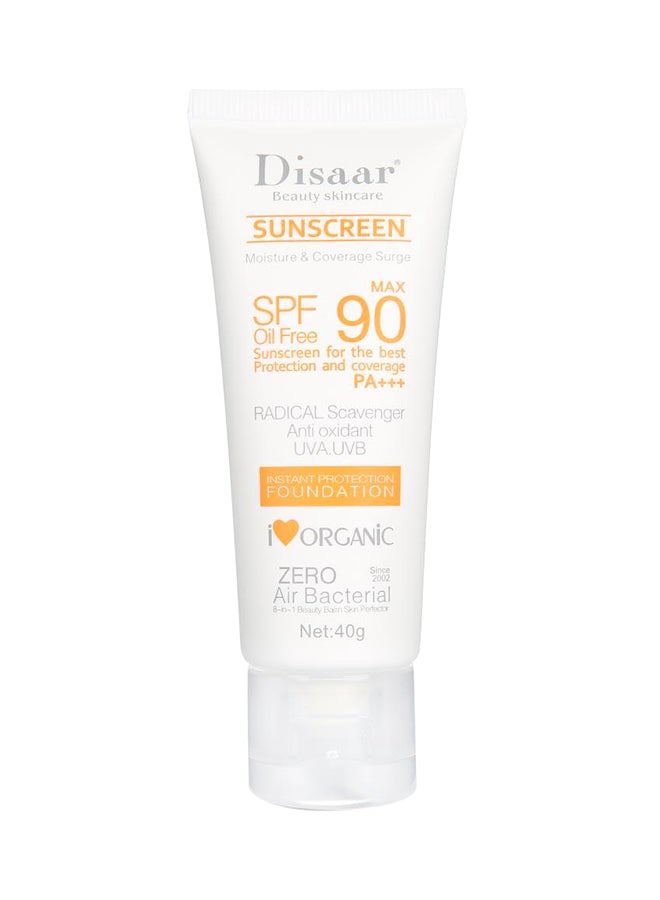 Disaar Sunscreen Instant Protection Foundation SPF 90 40grams | Best ...