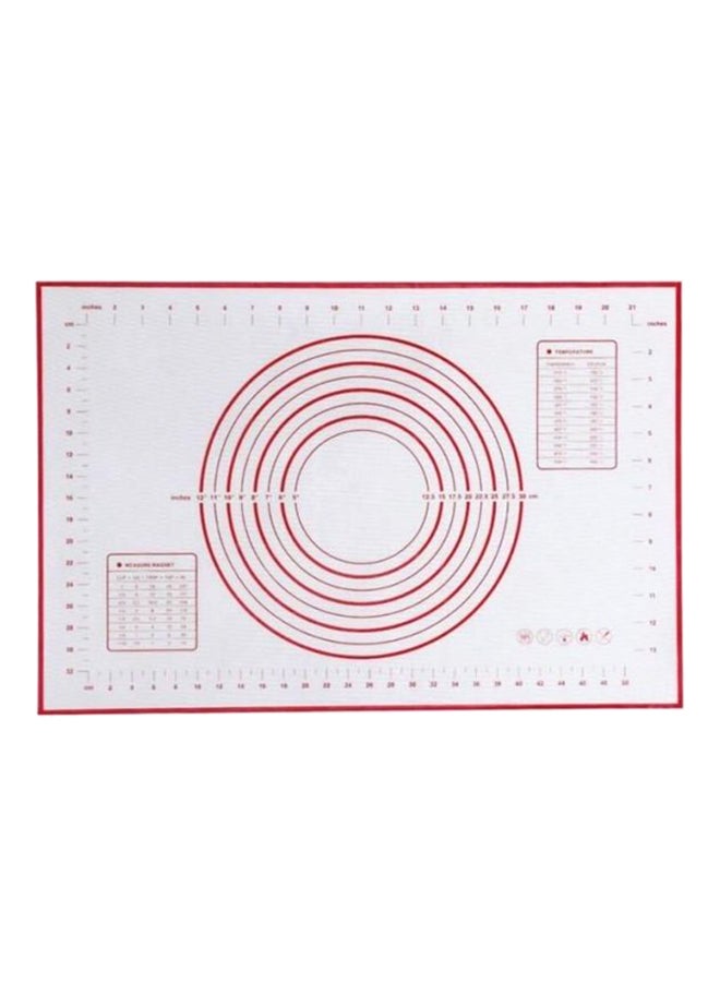 Generic Non-Stick Silicone Baking Mat White 60x40cm | Best Price KSA ...