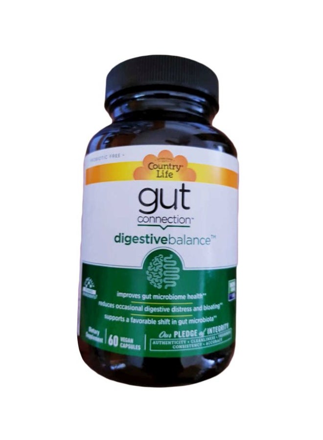 Country Life Gut Connection Digestive Balance Dietary Supplement - 60 ...