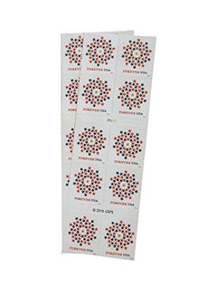 USPS 20-Piece Patriotic Spiral Postage Stamps KSA | Riyadh, Jeddah