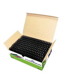 FIS Pack Of 100 A4 21 Plastic Binding Ring Black KSA | Riyadh, Jeddah