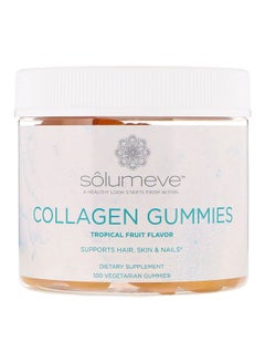 Solumeve Collagen Gummies - Tropical Fruit Flavour - 100 Vegetarian ...