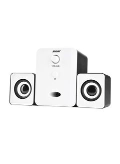 SADA Bass Stereo Speaker D-201 Black/White UAE | Dubai, Abu Dhabi