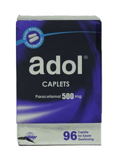 Adol Paracetamol Caplets 500mg 96 Capsules UAE | Dubai, Abu Dhabi