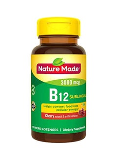 Nature Made Vitamin B12 Sublingual Dietary Supplement 3000mcg - 40 ...
