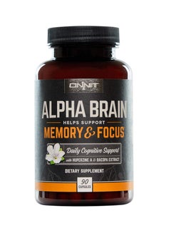 Onnit Alpha Brain Nootropic Booster Supplement, 90 Capsules UAE | Dubai ...