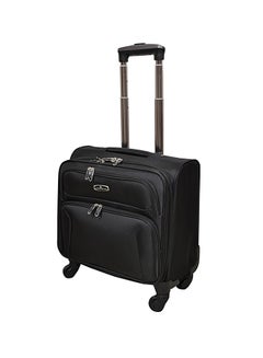 Track Softside Cabin Luggage Trolley Black KSA | Riyadh, Jeddah