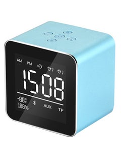 Generic Alarm Clock Bluetooth Wireless Speaker Elegant Blue/Black UAE ...
