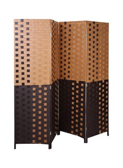 Generic 4-Panel Room Divider Brown KSA | Riyadh, Jeddah
