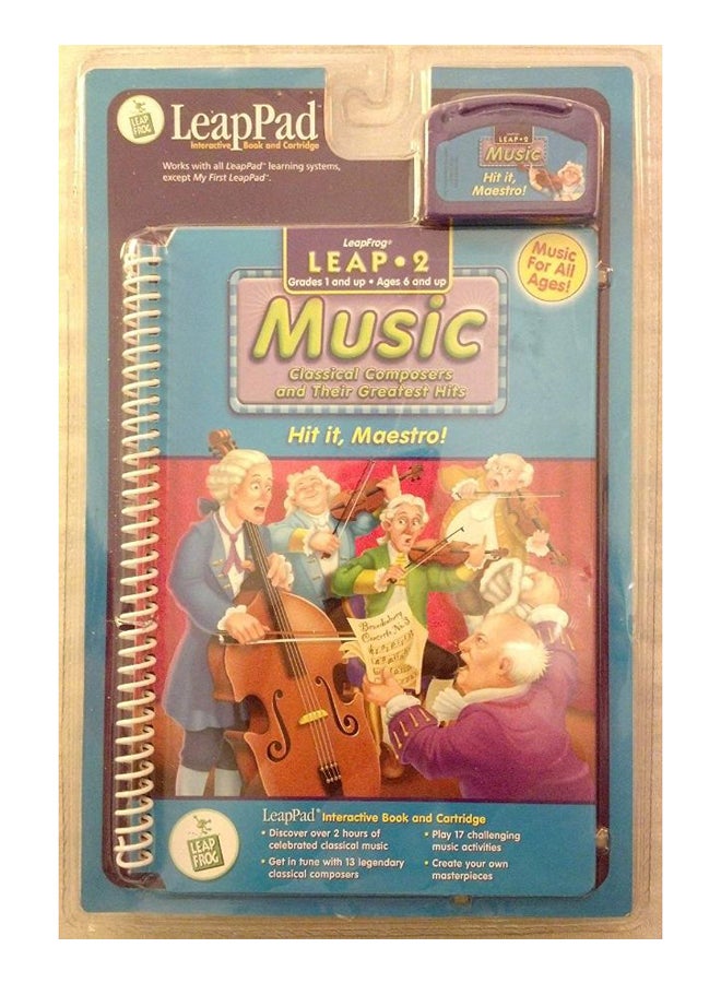 LeapFrog Leap 2 Music Interactive Book And Cartridge | Best Price KSA ...