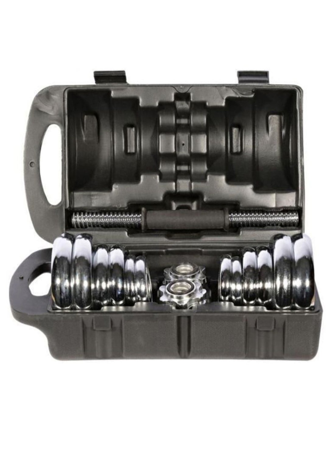 Generic Chrome Dumbbell Set 20kg | Best Price KSA | Riyadh, Jeddah