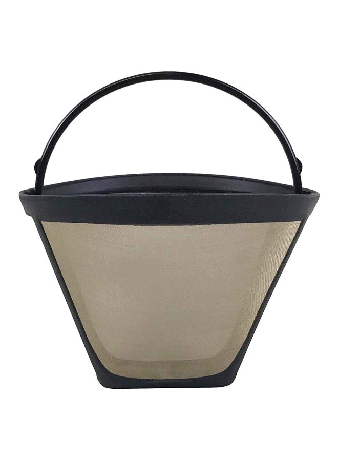 Crucial Coffee Replacement Cone Filter Black/Brown 3.7x4.8x4.8inch ...