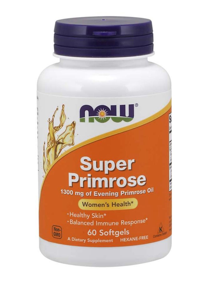 Now Foods Super Primrose - 60 Softgels | Best Price UAE | Dubai, Abu Dhabi