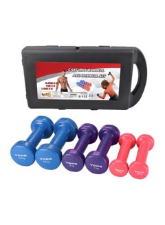 Generic 6-Piece Dumbbells Set With Bag | Best Price KSA | Riyadh, Jeddah