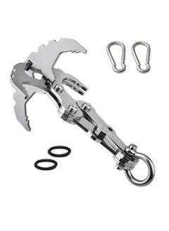 Generic Gravity Hook With Two Carabiner And Mutifunctional Grappling ...