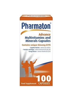Pharmaton Advance Mineral And Multivitamin Capsules | Best Price UAE ...
