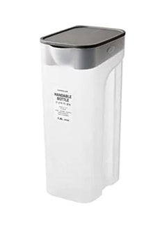 LocknLock Plastic Water Bottle Grey 1.4Liters | Yellow Friday Sale