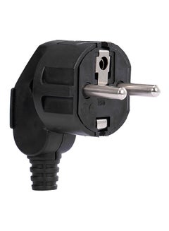 Generic Round Pin Plug Adapter Black KSA | Riyadh, Jeddah