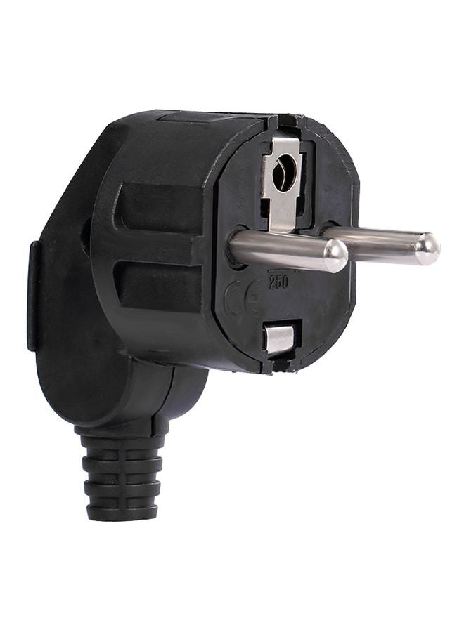 Generic Round Pin Plug Adapter Black | Best Price KSA | Riyadh, Jeddah