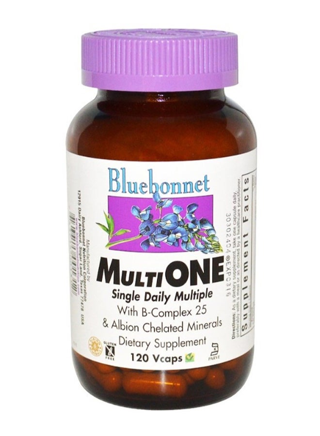 Bluebonnet Nutrition Multi One Single Daily Multiple - 120 Veggie ...