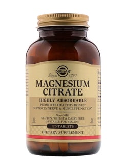 Solgar Magnesium Citrate - 120 Tablets UAE | Dubai, Abu Dhabi