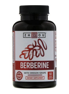 Zhou Nutrition Berberine With Oregon Grape - 60 Capsules 1000 Mg | Best ...