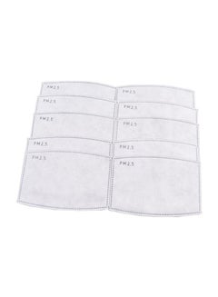 تسوق ماركة غير محددة و20-Piece Activated Carbon Mask-Filter White ...