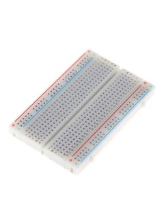 ANSELF Solderless Breadboard 400 Tie Point PCB BreadBoard For Arduino ...