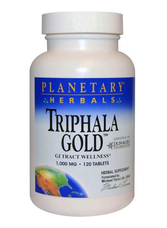 PLANETARY HERBALS Triphala Gold GI Tract Wellness - 120 Tablets | Best ...
