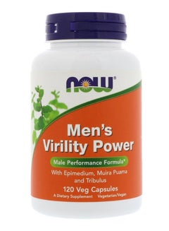 Now Foods Men's Virility Power - 120 Capsules UAE | Dubai, Abu Dhabi