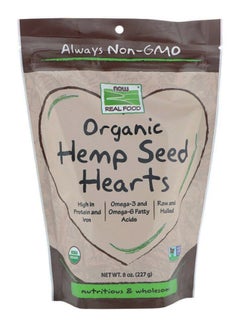 Now Foods Organic Real Hemp Seed Hearts - 227 Gram | Best Price Egypt ...