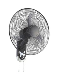 GEEPAS 18-Inch Wall Fan - 3 Speed with Oscillating & Overheat protected ...