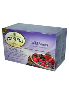 Twinings Wild Berries - 20 Herbal Tea Bags KSA | Riyadh, Jeddah