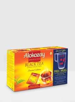 Alokozay Black Tea Bag With Mug 100 Pieces 200grams UAE | Dubai, Abu Dhabi