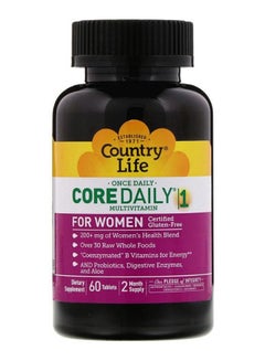 Country Life Core Daily 1 Multi Vitamins - 60 Tablets UAE | Dubai, Abu ...