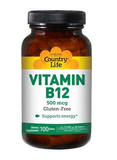 Country Life Vitamin B12 - 100 Tablets KSA | Riyadh, Jeddah