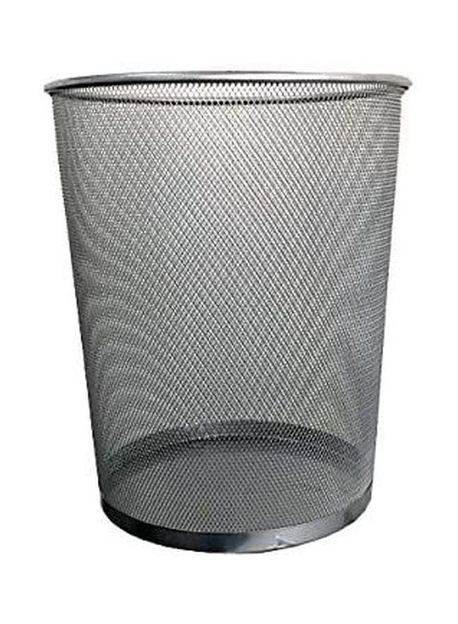 Generic Metal Mesh Waste Bin Silver L | Best Price UAE | Dubai, Abu Dhabi