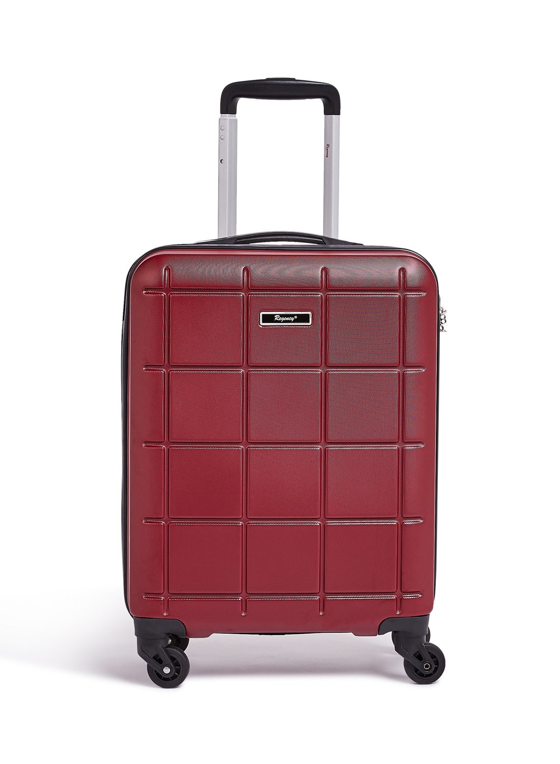 Regency New Legion Hardside Small Cabin Luggage Trolley Burgundy | Best ...