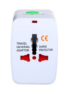 Generic Wall Charger Power Plug Socket White/Red 77x50x40mm KSA ...