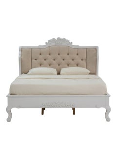 homes r us New Louis Bed White 180 x 200cm UAE | Dubai, Abu Dhabi