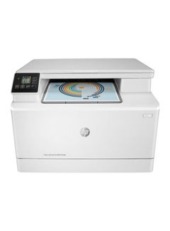 HP LaserJet Pro Color Printer With Print/Copy/Scan Function White KSA ...
