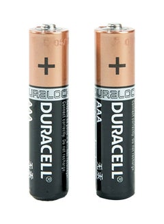 Duracell 2-Piece AAA Batteries Black/Gold KSA | Riyadh, Jeddah