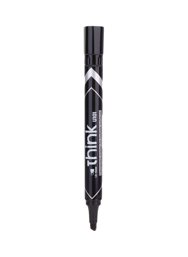 Deli 12-Piece Permanent Marker Set Black | Best Price UAE | Dubai, Abu ...